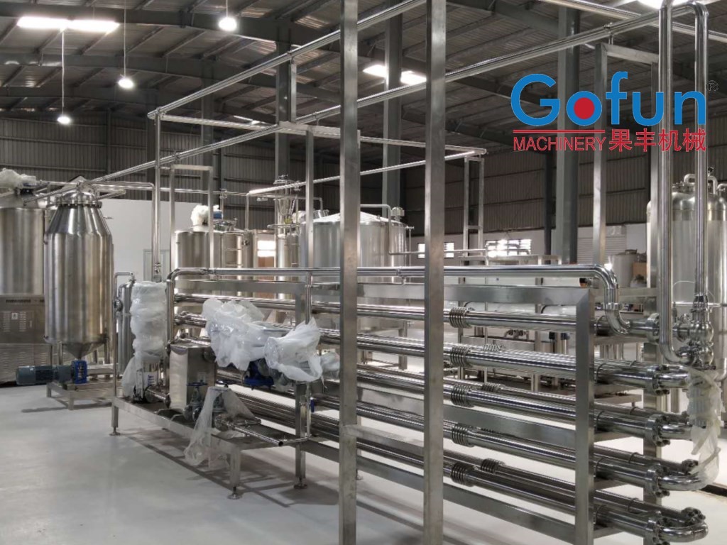 UHT machine de stérilisation du lait de lait ligne de transformation de ...